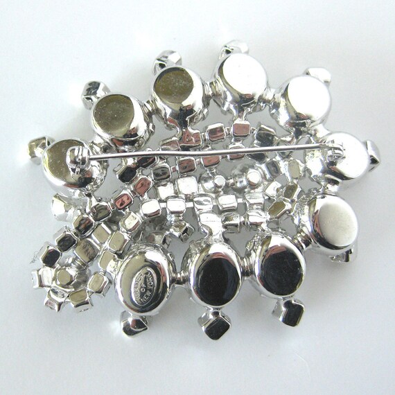 KRAMER of New York Brooch, Fifties Vintage Sparkling … - Gem