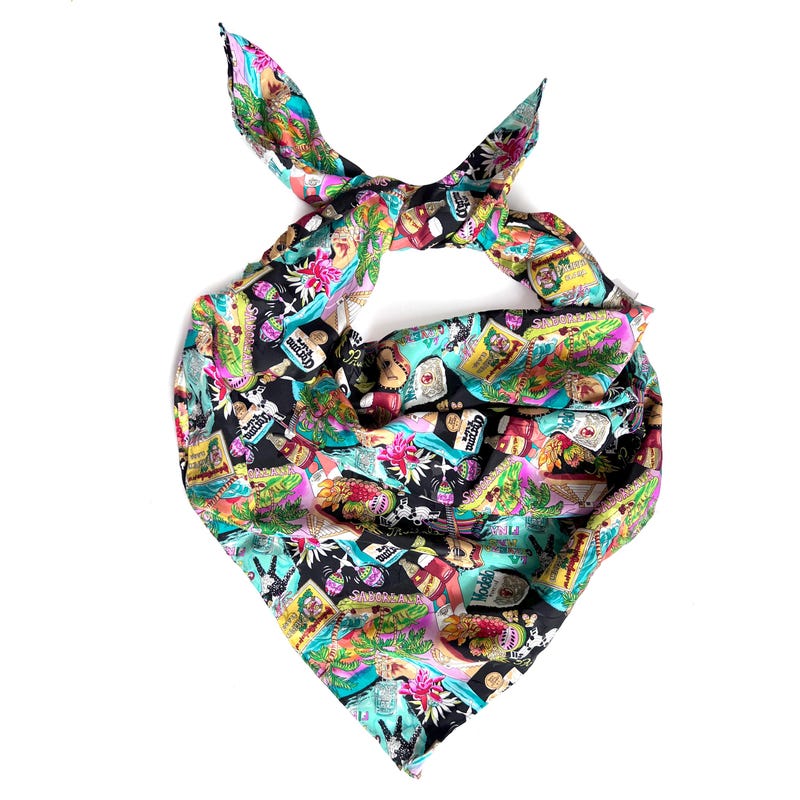 Mexico Silk Scarf - Etsy