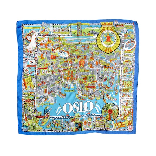 Map Scarf - Etsy