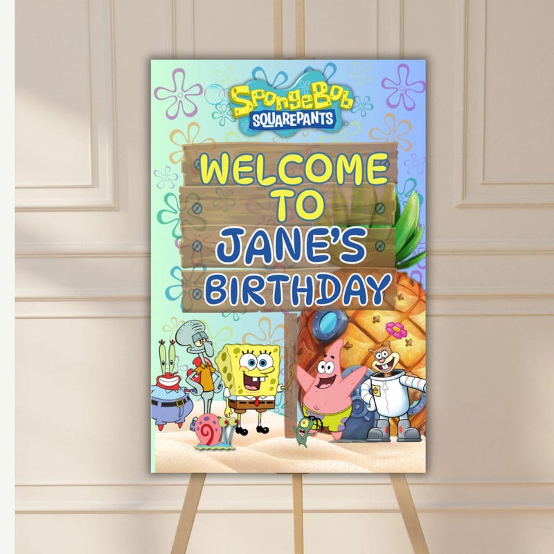Spongebob Signs - Etsy