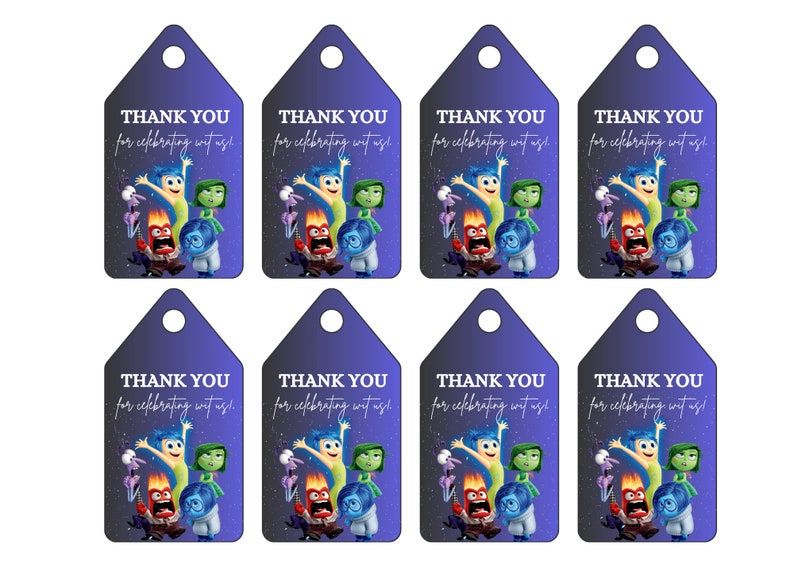 Inside Out 2 Birthday Invitation / Inside Out Birthday Invite / Inside ...