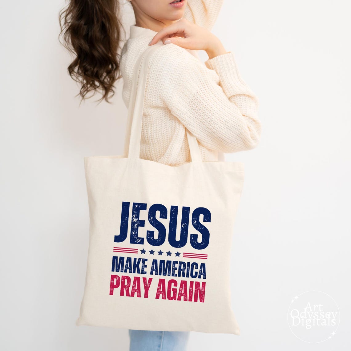 Jesus Make America Pray Again 2024, Christian PNG File Download ...