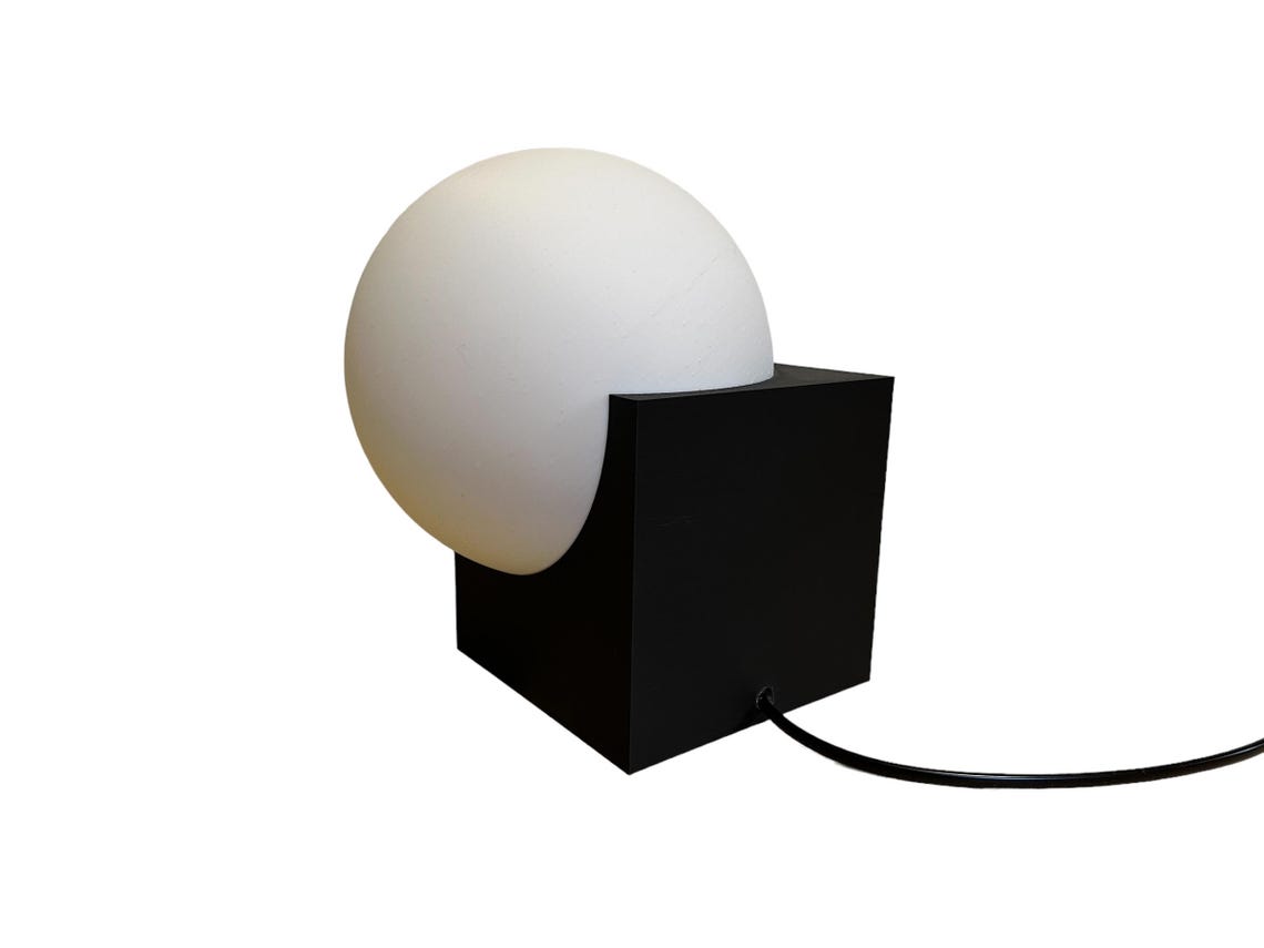 Contemporary Lamp, Bauhaus, Boho Light, Table Lamp, Desk Lamp, Modern ...