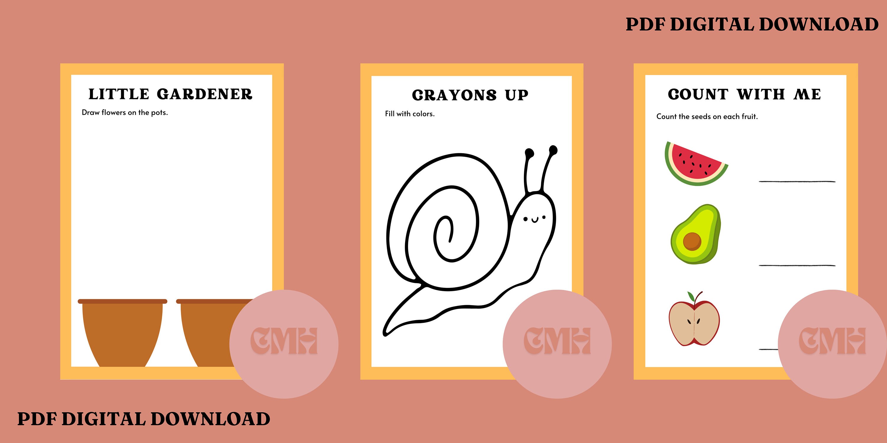 Printable Activity Book for Kids Activities for Preschoolers Worksheet ...