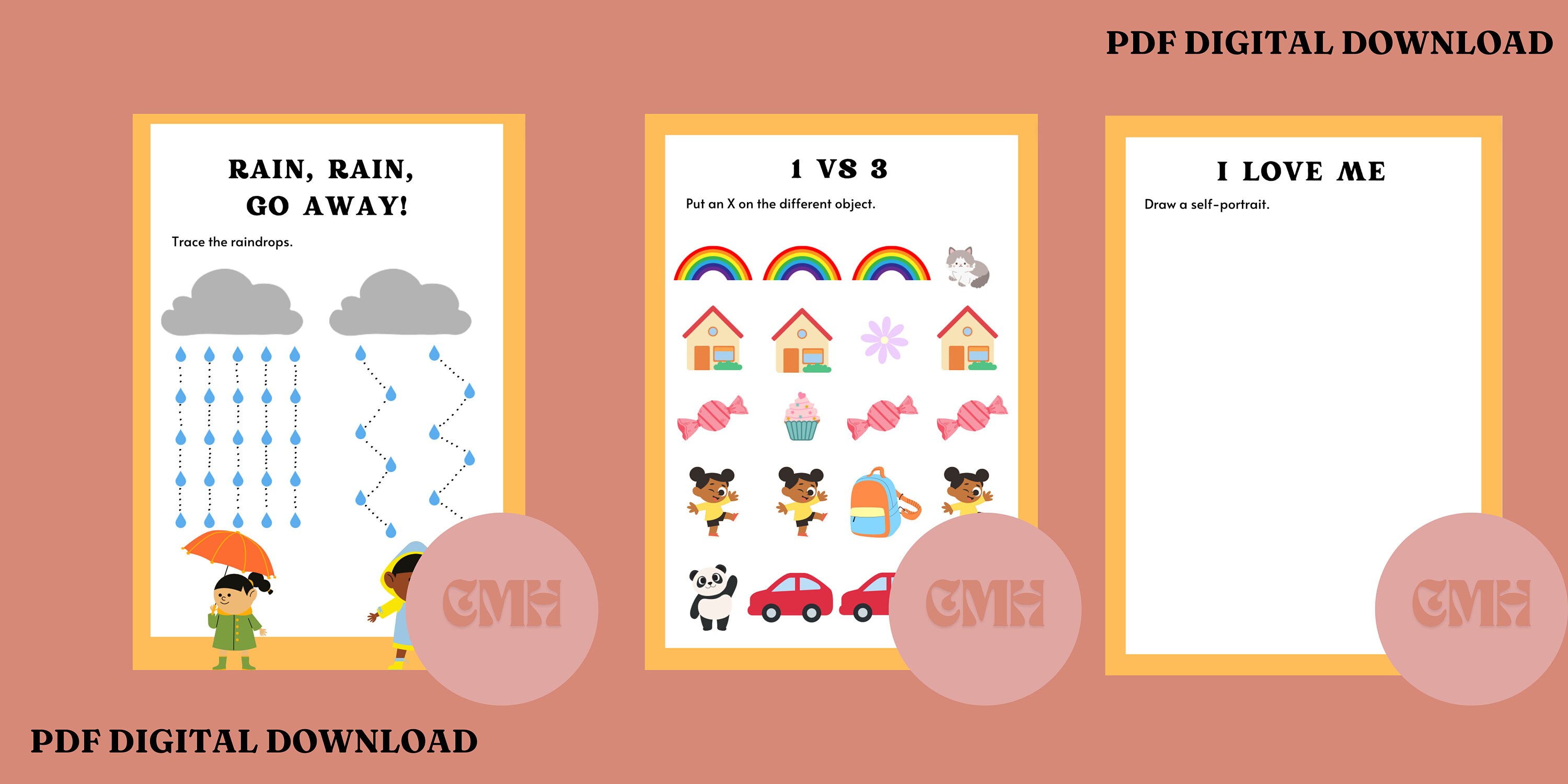 Printable Activity Book for Kids Activities for Preschoolers Worksheet ...