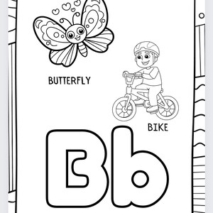 Learning My ABC is a Printable Colouring and Letter Tracing Book ...