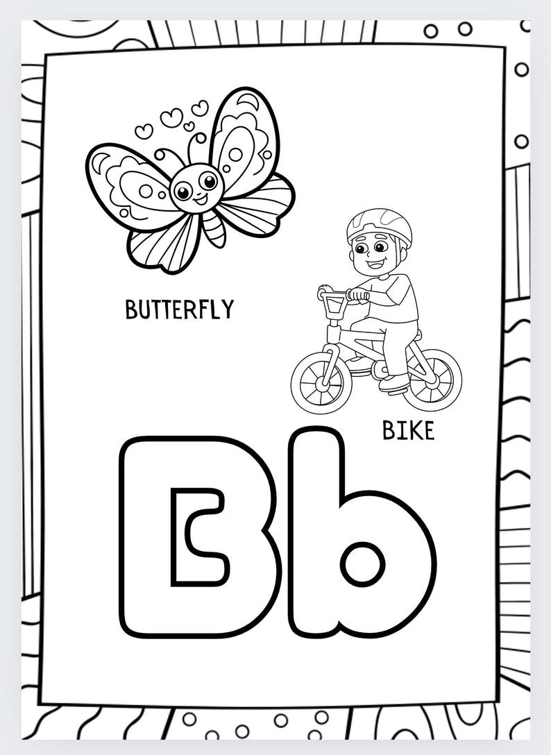 Learning My ABC is a Printable Colouring and Letter Tracing Book ...