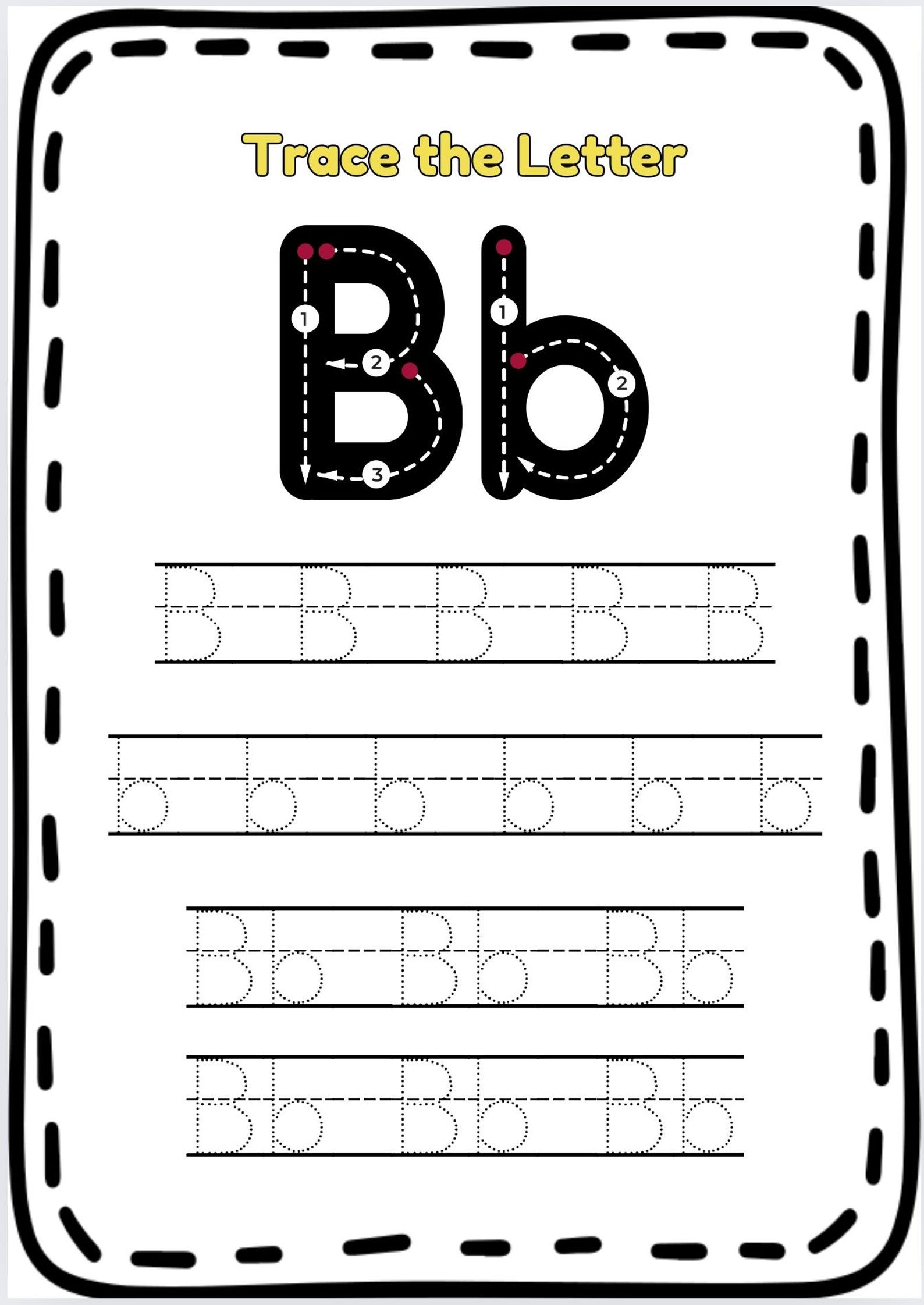 Learning My ABC is a Printable Colouring and Letter Tracing Book ...