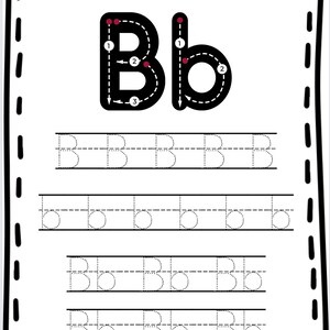 Learning My ABC is a Printable Colouring and Letter Tracing Book ...