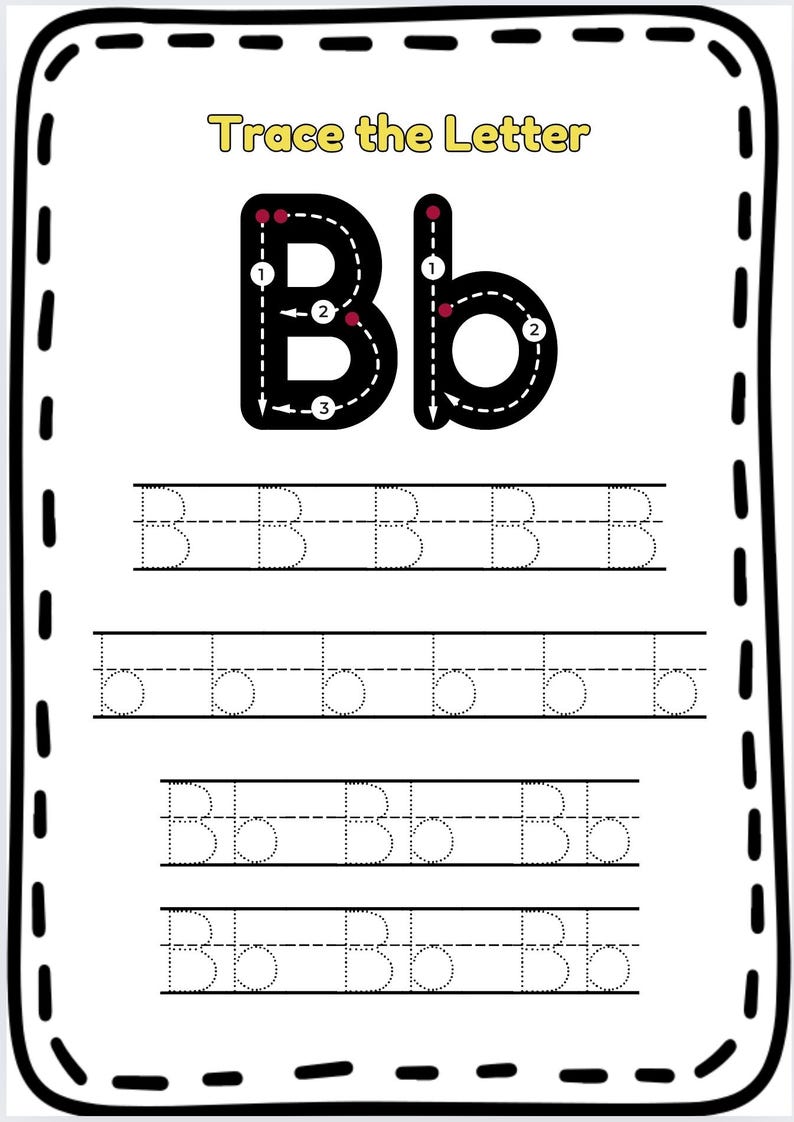 Learning My ABC is a Printable Colouring and Letter Tracing Book ...