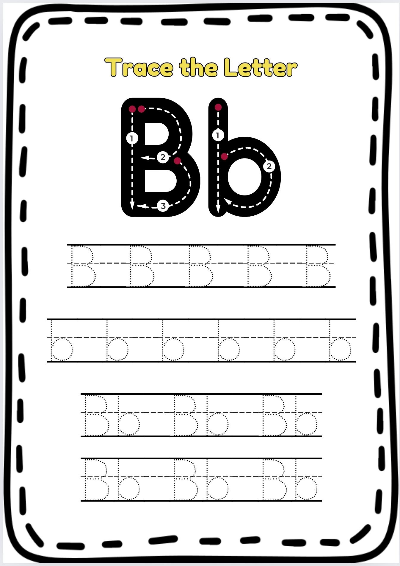 Learning My ABC is a Printable Colouring and Letter Tracing Book ...