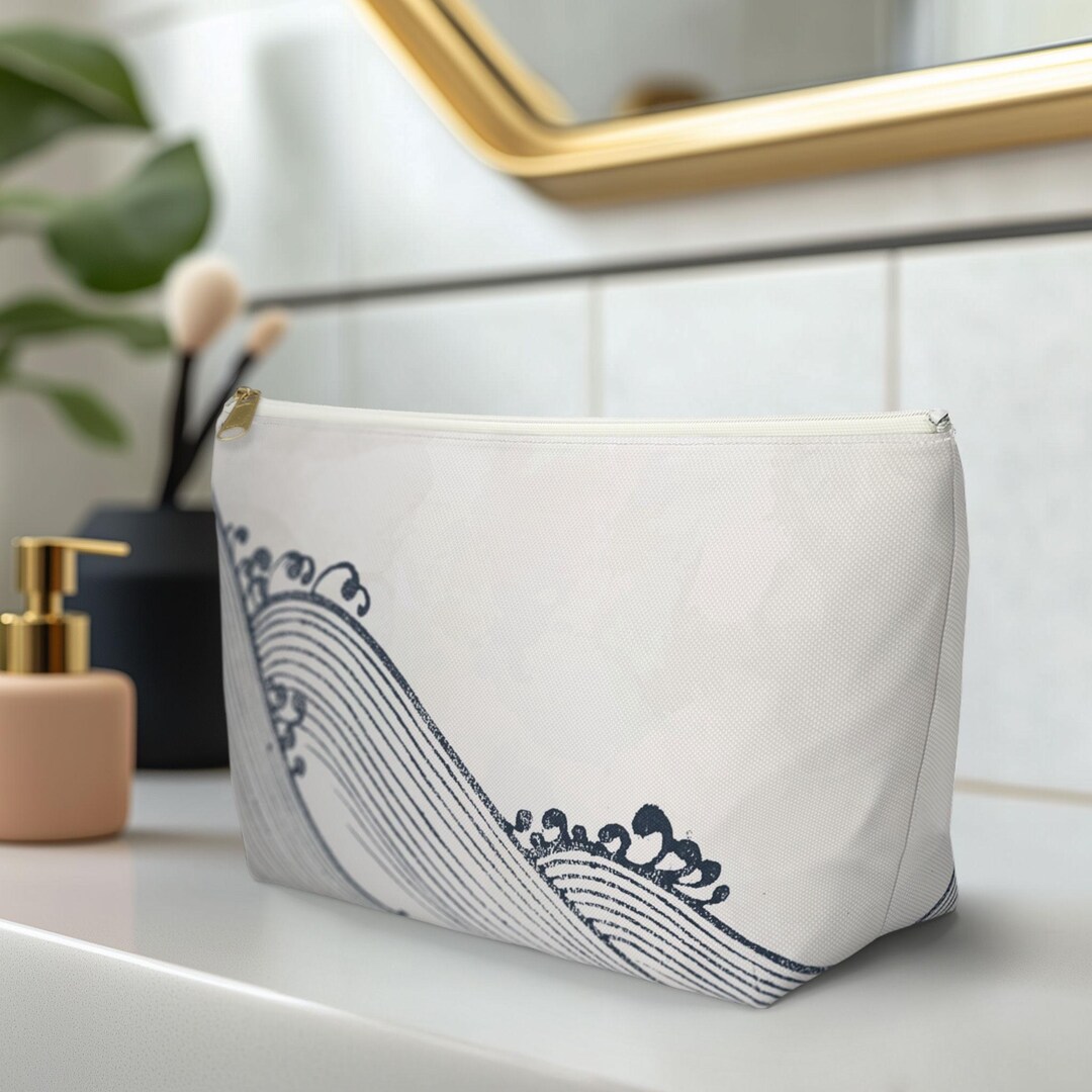 Great Wave Cosmetic Bag, Design A2 - Etsy