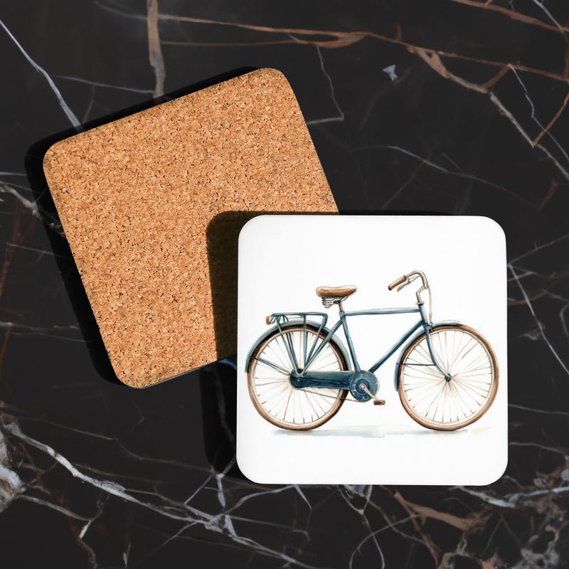 Bicycle Coasters - Etsy