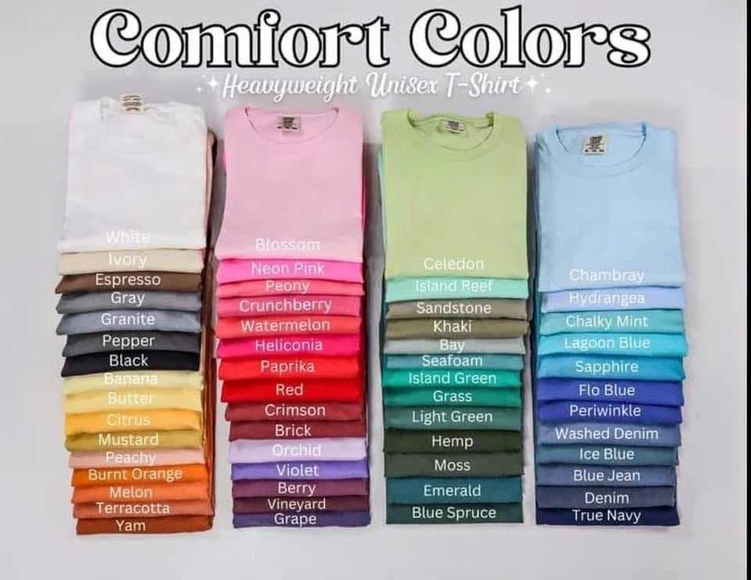 Grab Bag 5 for 25 Comfort Color Tshirt, Comfort Colors Shirt, Blank ...