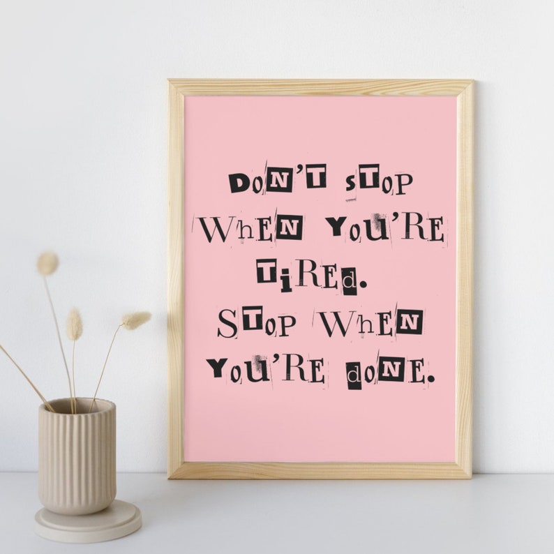 Set of 10 Motivational Quotes Office Prints, Printable Wall Art for ...