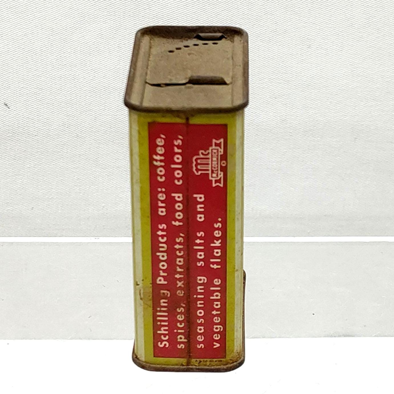 Schilling Allspice Pure Ground 2 Oz. Tin Can Container Vintage Kitchen Decor VTG - Etsy