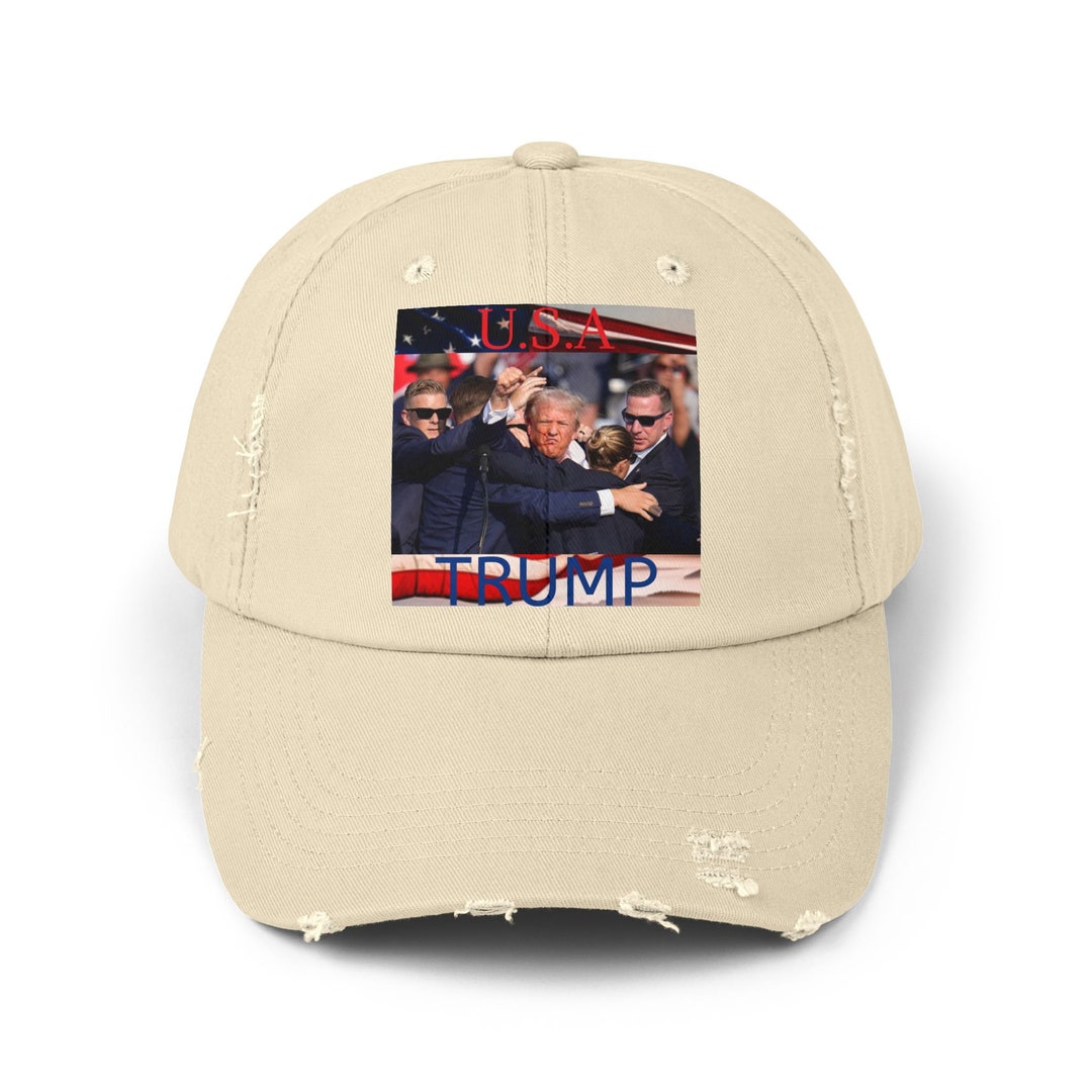 Distressed Cap, Trump 2024 Hat, Unisex Hat, America Cap, Political Hat ...