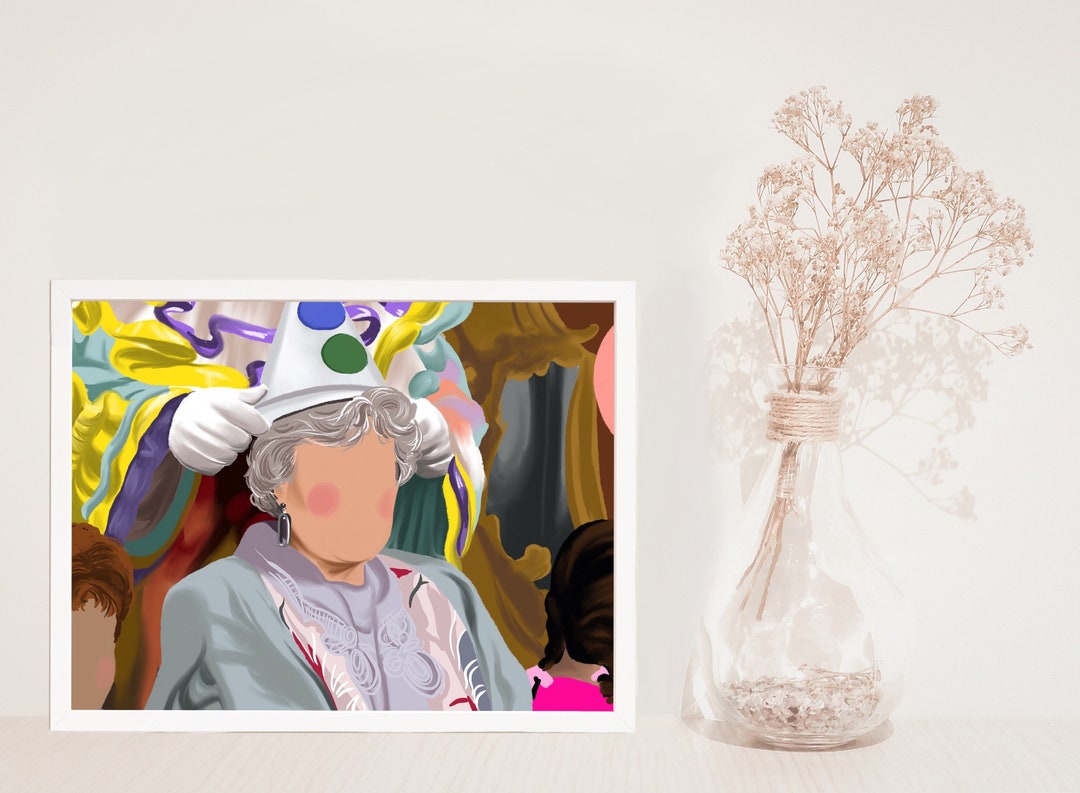 Mr Ha Ha Birthday Celebration Art Print - Etsy