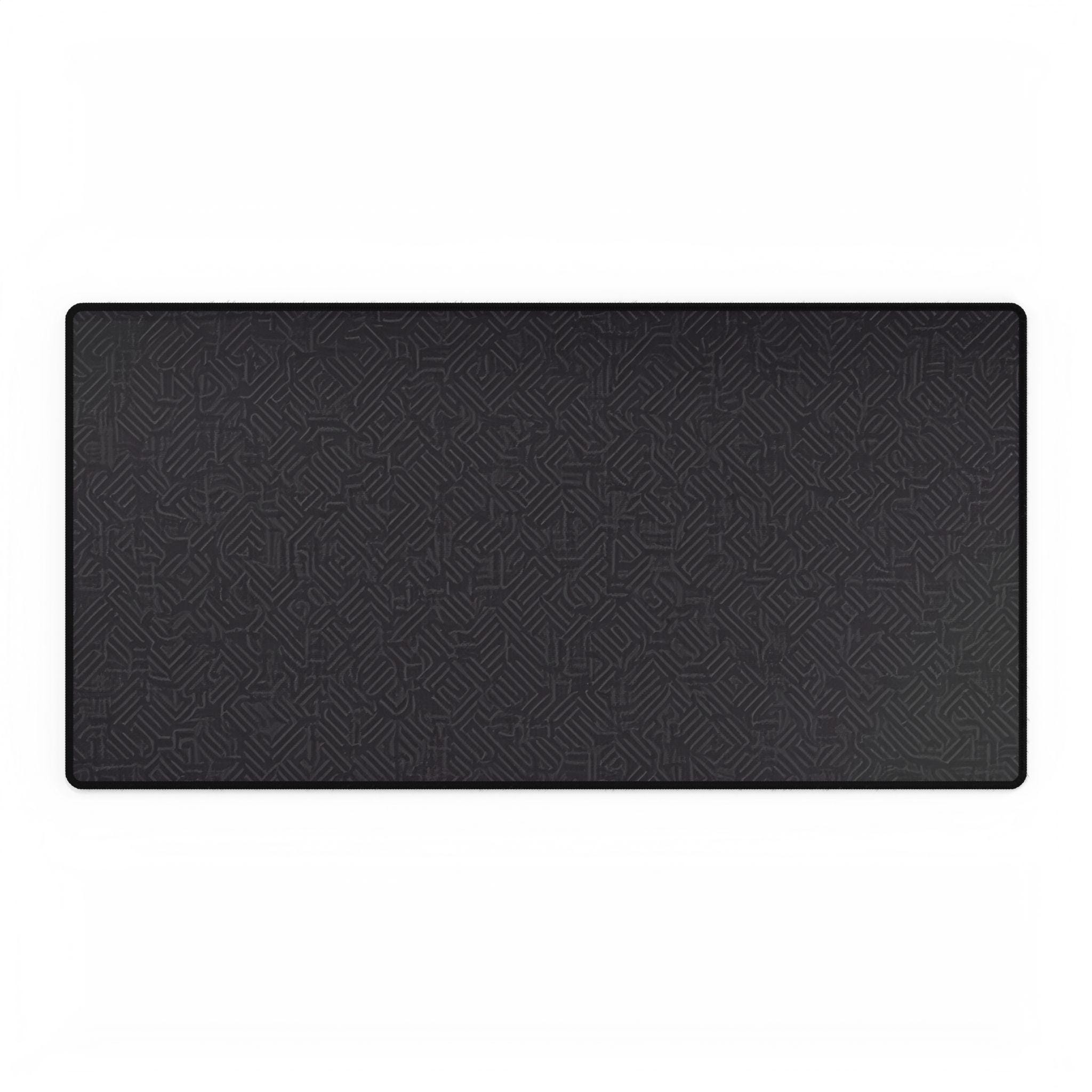 Subtle Gray Pattern V1 Desk Mat, Universal Mouse Pad, Detailed Desk Pad ...