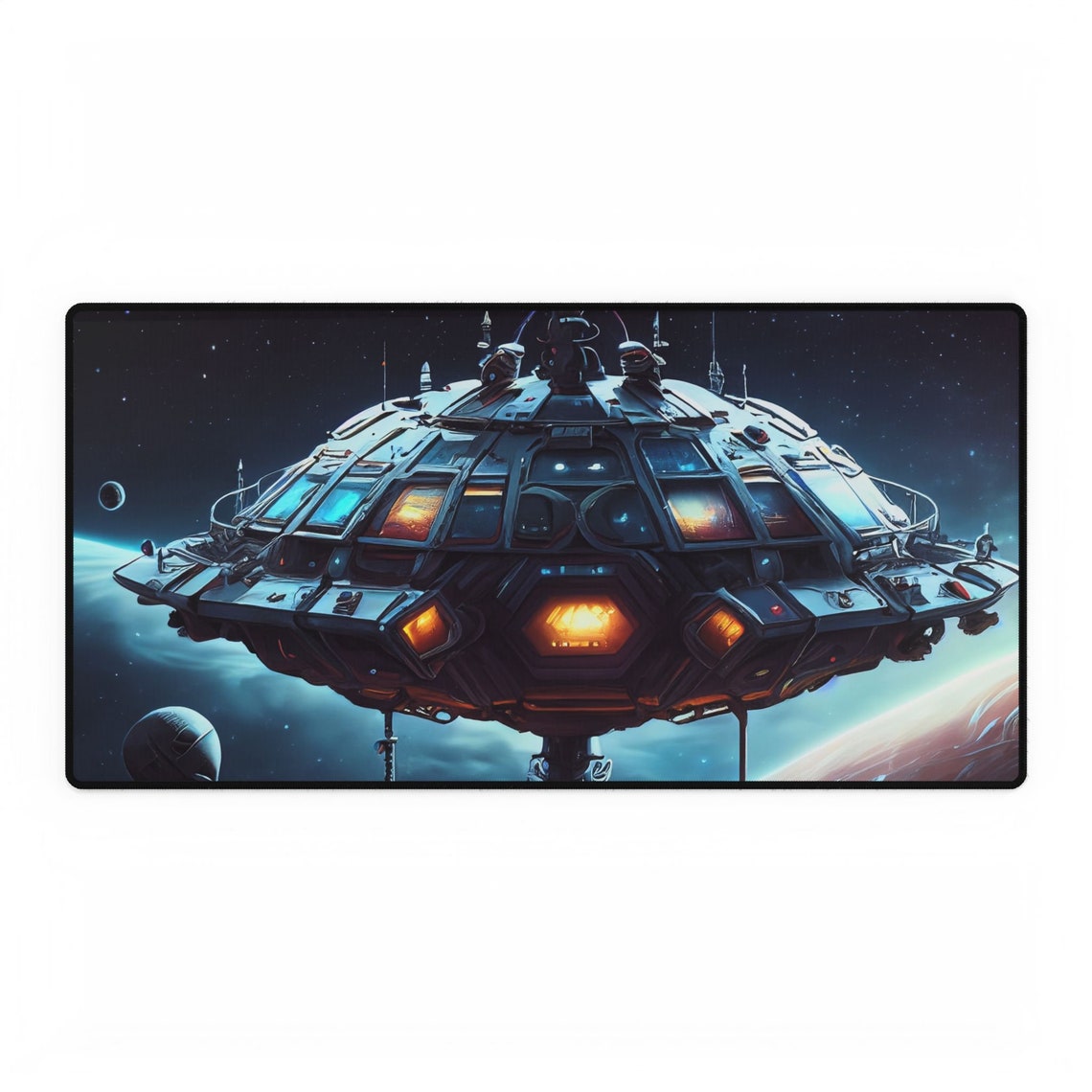 Fantasy Style Space Station V2 Desk Mat, Universal Mouse Pad, Gaming ...