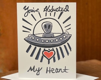 Cute Alien Valentine | Etsy
