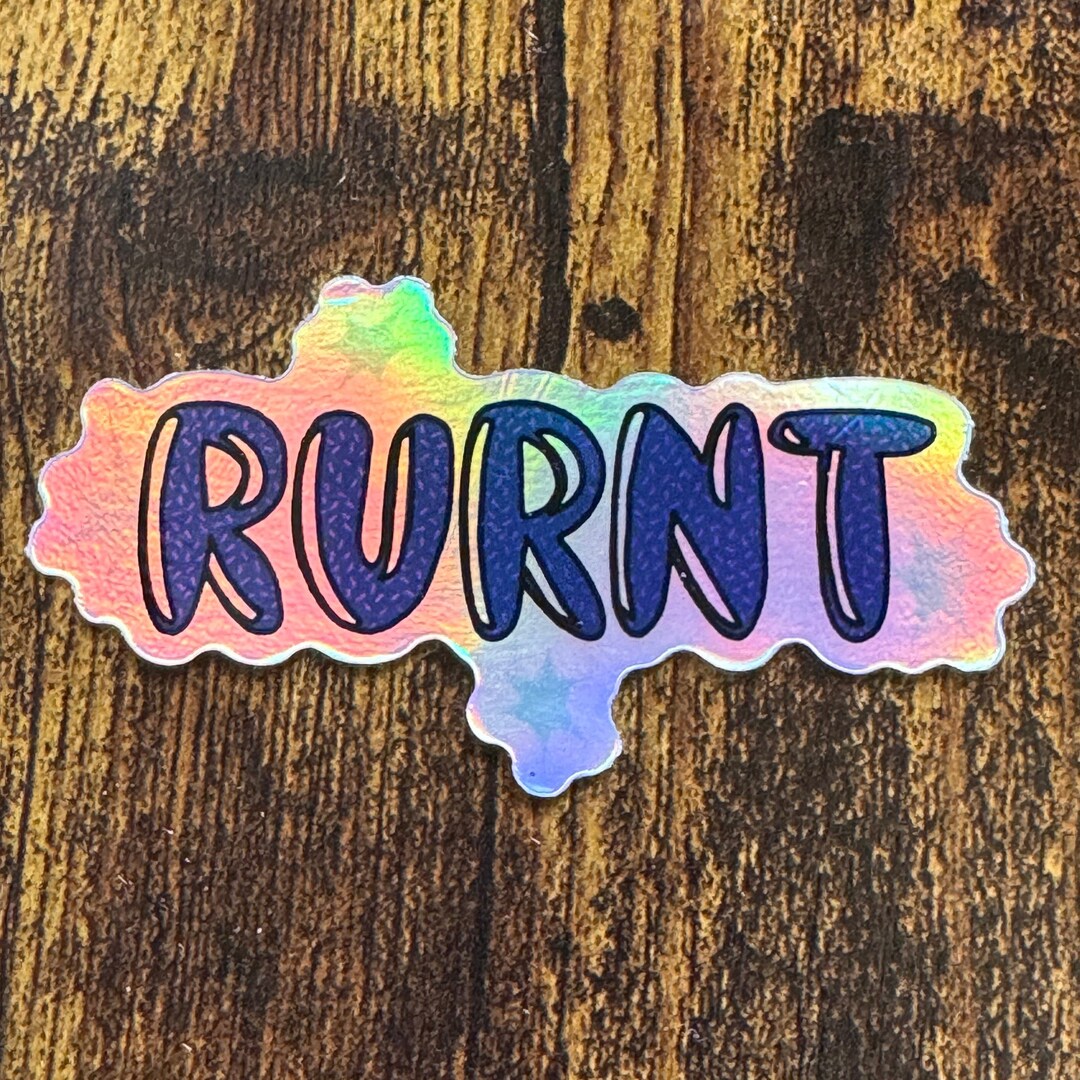 Rurnt Appalachian Slang Sticker - Etsy