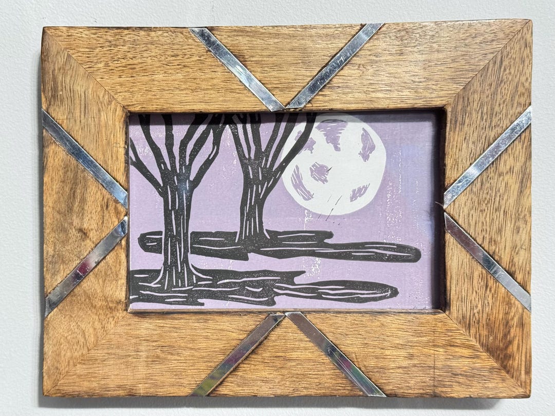 Illumination 2 Signed and Framed Block Print on Paper Limited - Etsy