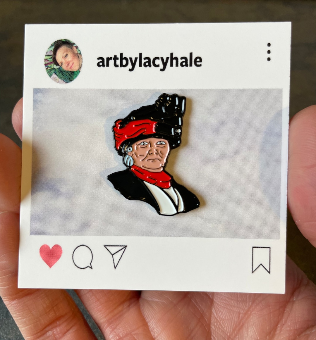 Mother Jones Enamel Pin - Etsy