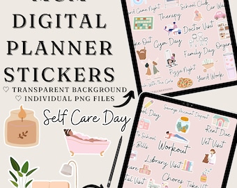 Busy Women Digital Stickers for Planner, PNG Bundle, Digital Planner ...