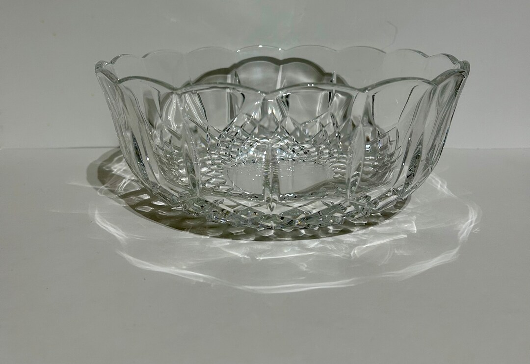 Royal Crystal Rock RCR Opera 9" Bowl 24% Lead Crystal Centerpiece Decor ...