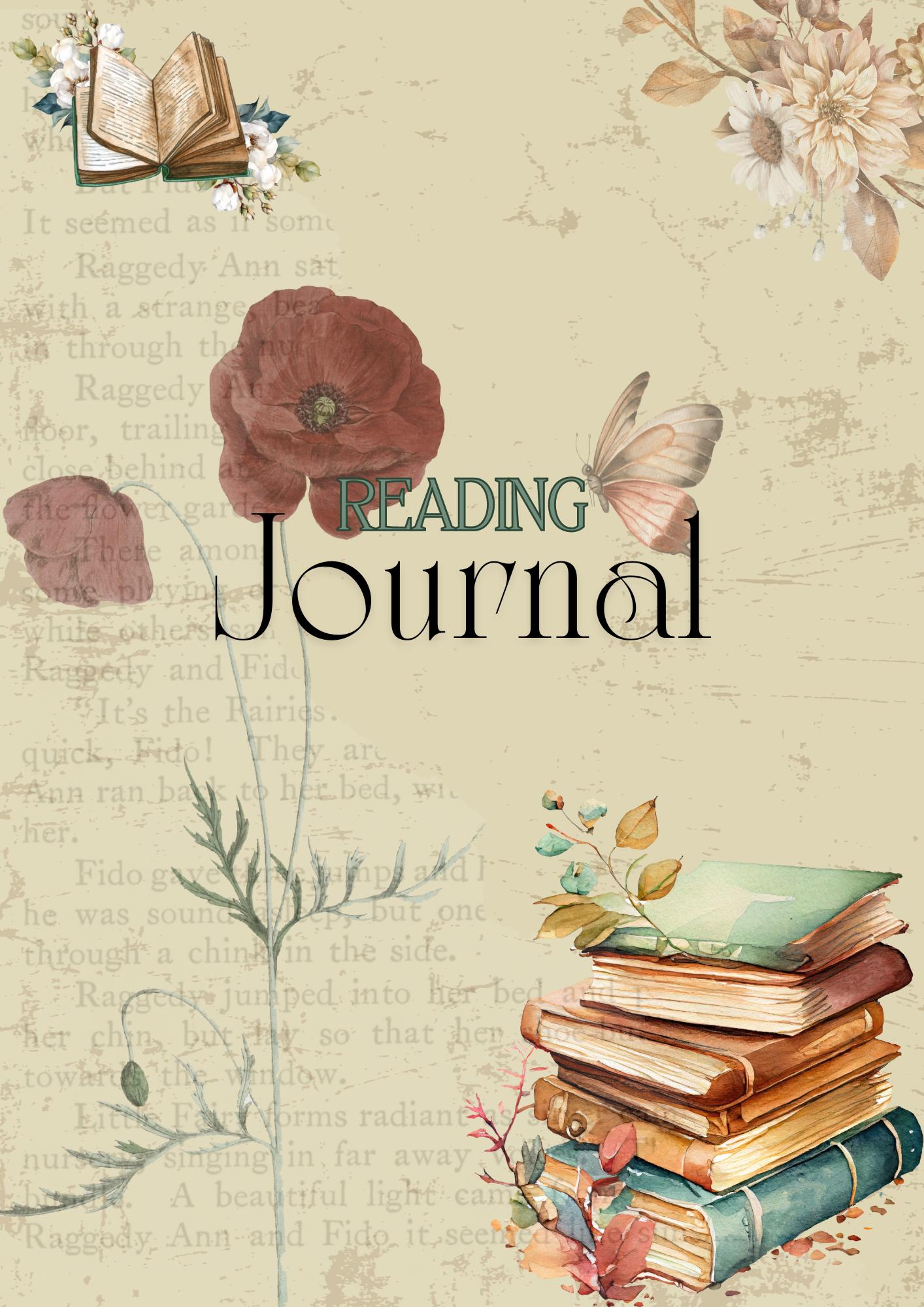 Reading Journal - Etsy