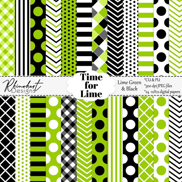 Lime Green Letters - Etsy