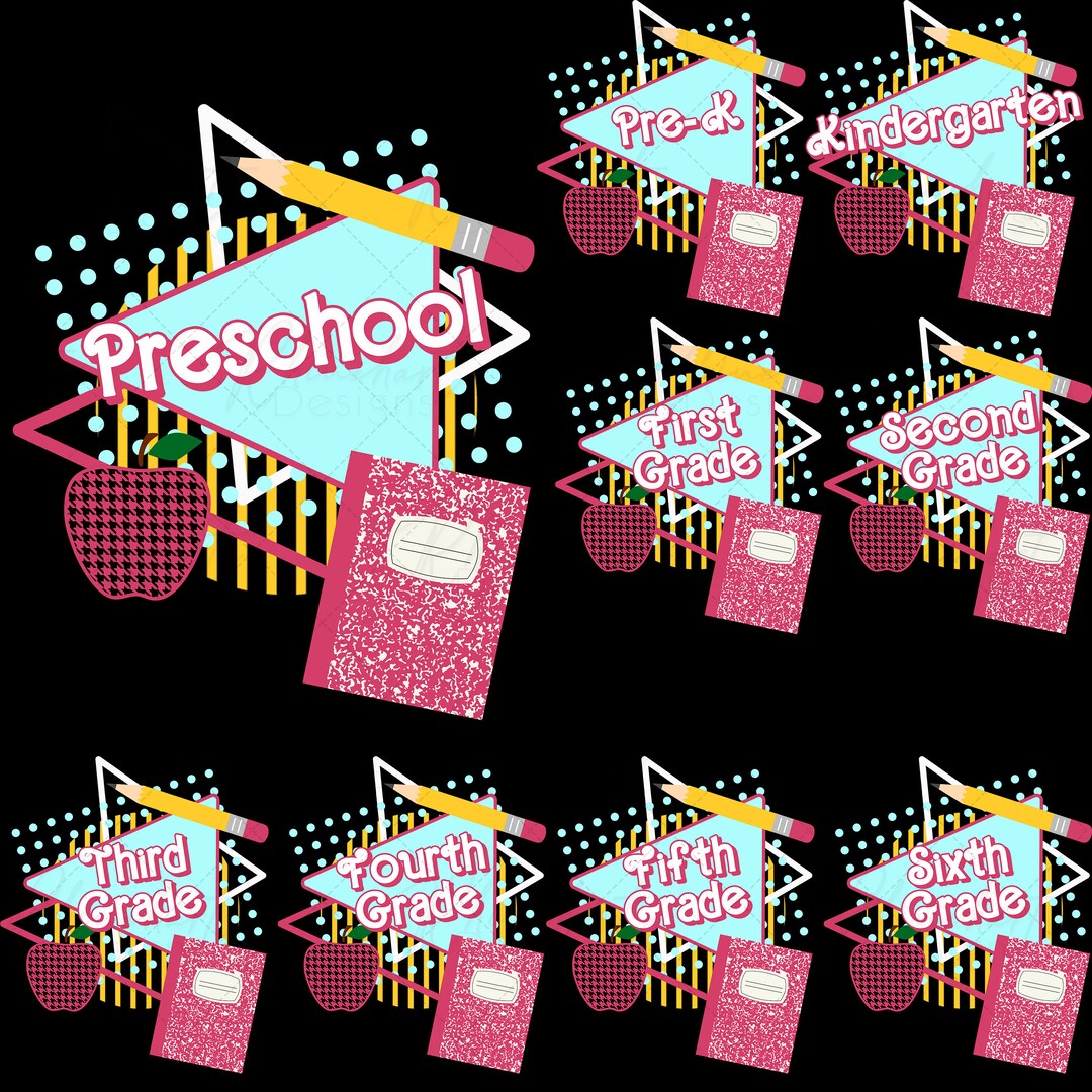 Bundle - Back to School - Preschool - Prek - 6th Grade - Teacher ...