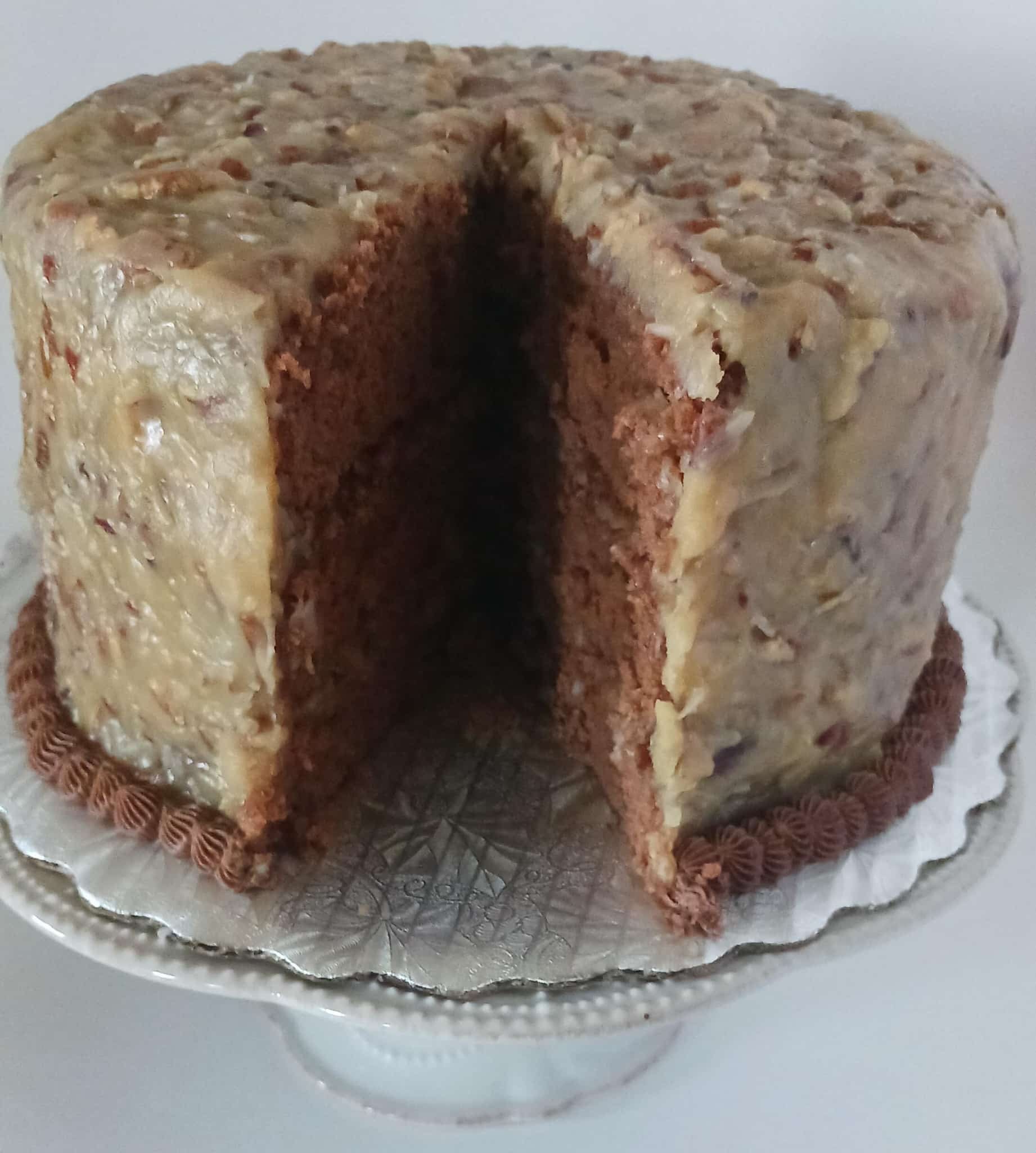 Made From Scratch German Chocolate Cake: Moist 8-inch Three Layers - Etsy