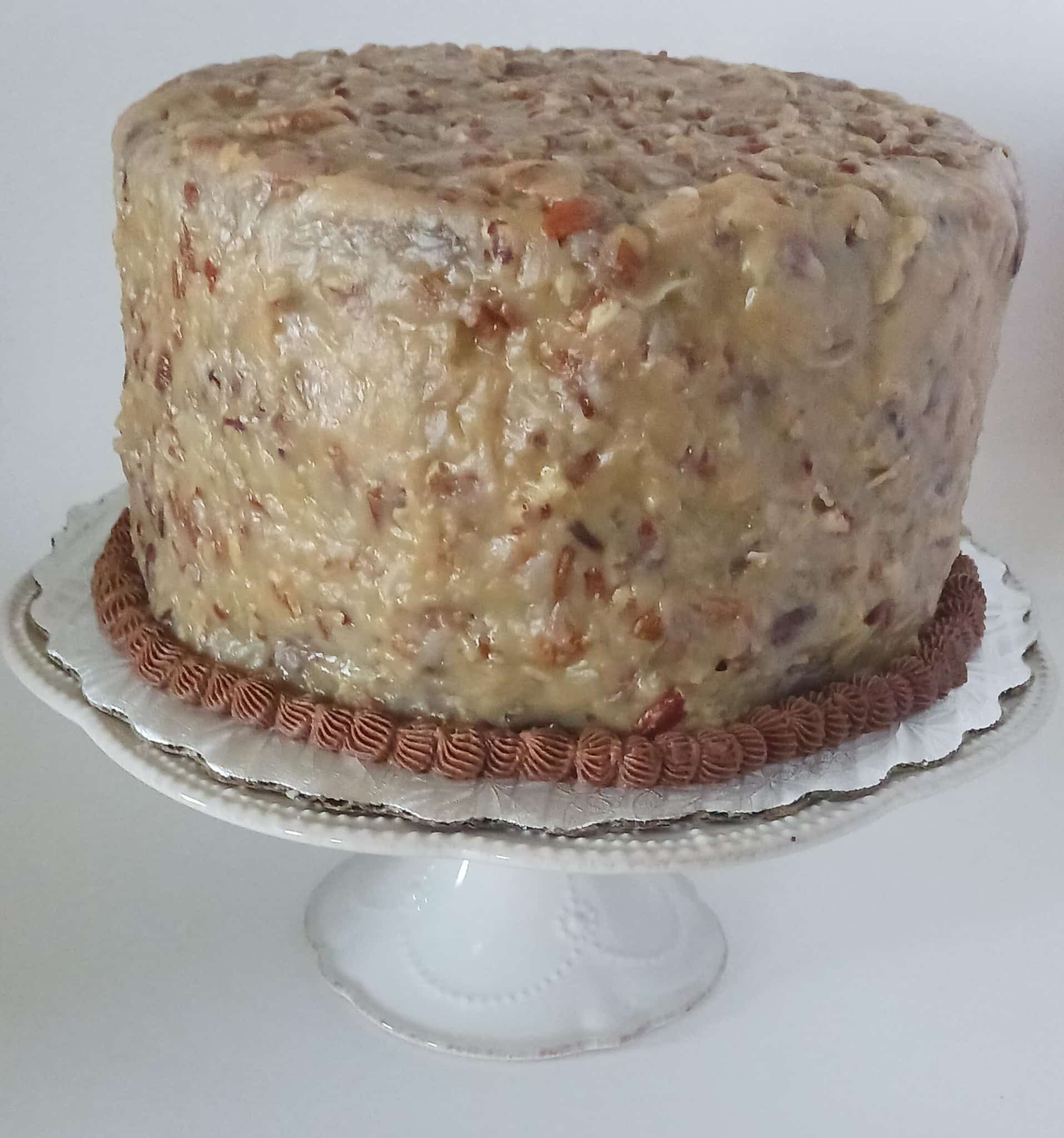 Made From Scratch German Chocolate Cake: Moist 8-inch Three Layers - Etsy