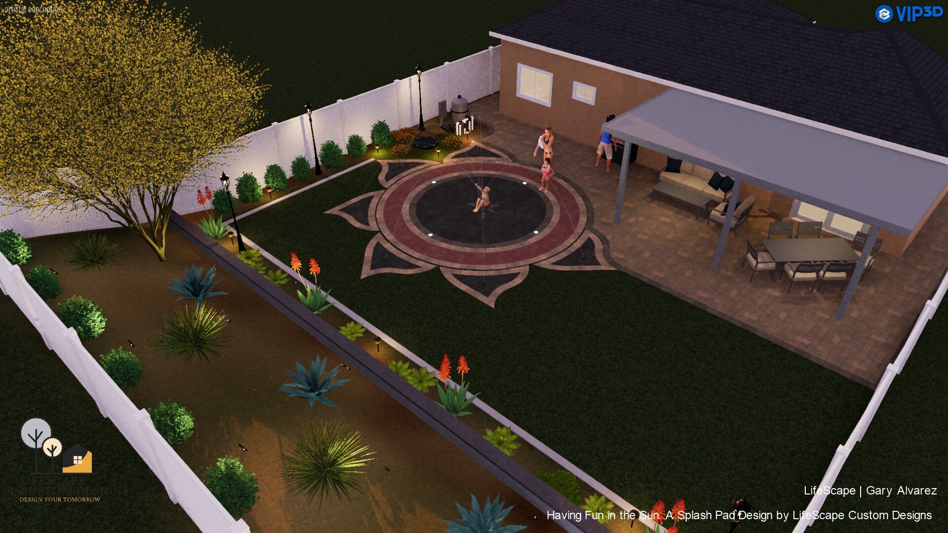 Home Splash Pad Design Project. Having Fun in the Sun Design / by ...