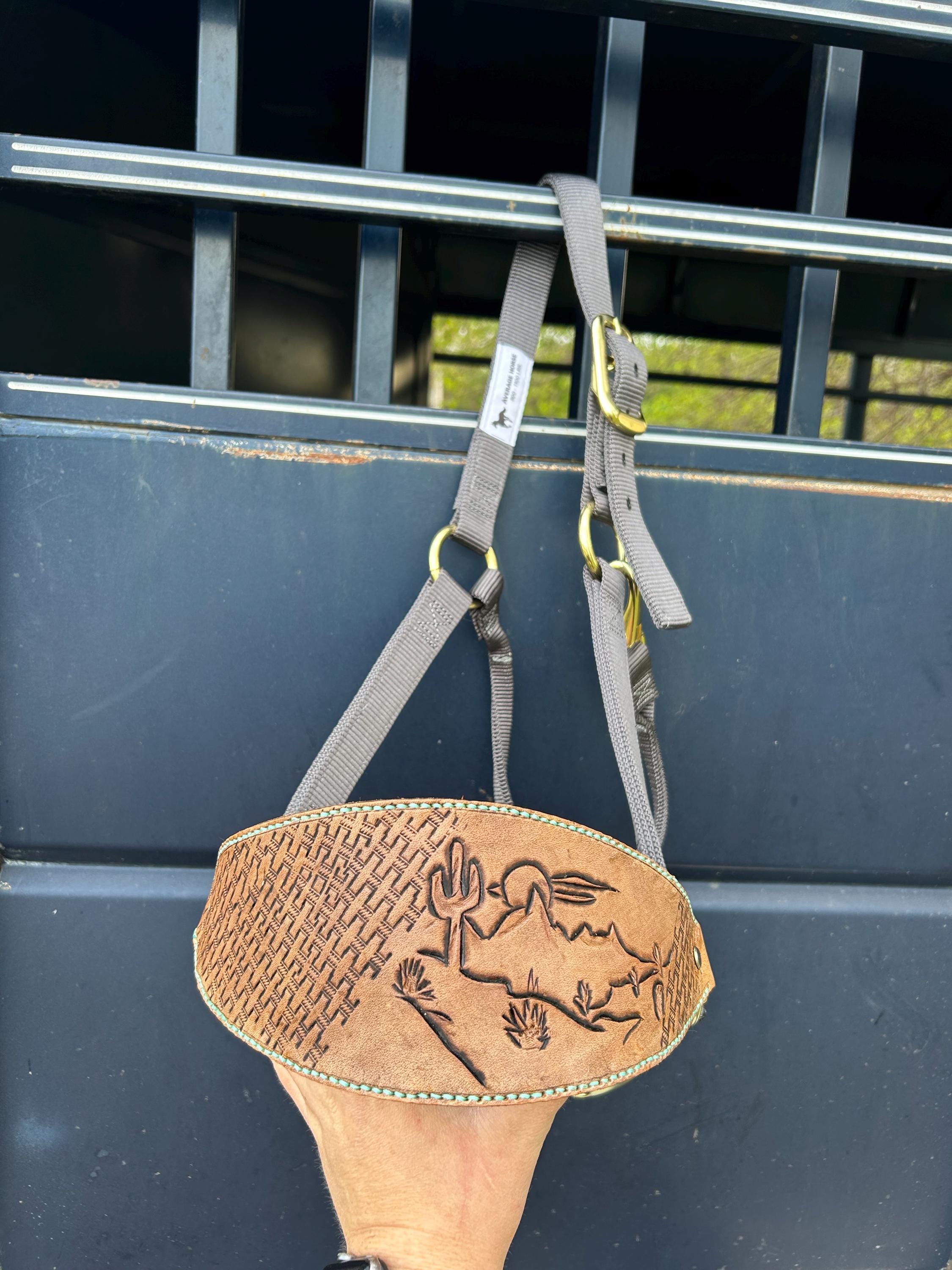 Custom Tooled Bronc Halters - Etsy