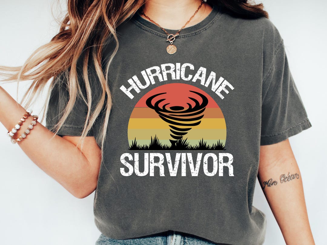 Hurricane Survivor Shirt, Strong Sweatshirt, Hurricane Disaster Relief ...