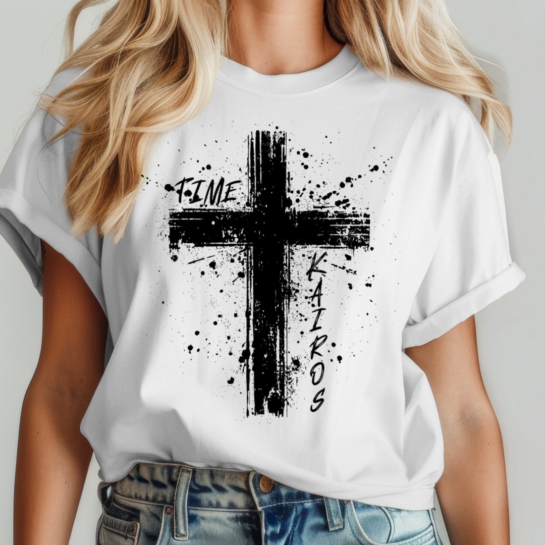 Kairos Time Shirt, Bible Verse T-shirt, Religious Shirt, Christian ...