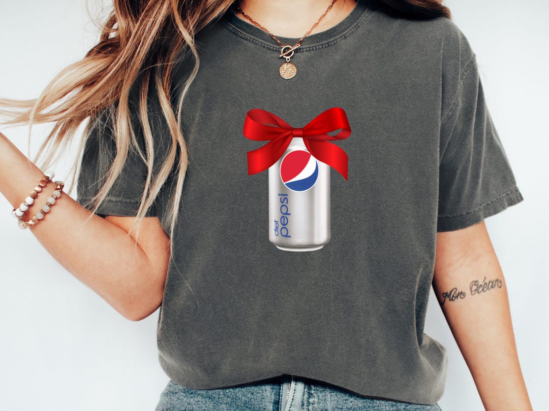 Diet Pepsi Shirt, Diet Pepsi Bow Sweatshirt, Soda Lovers Tee, Gifts for ...