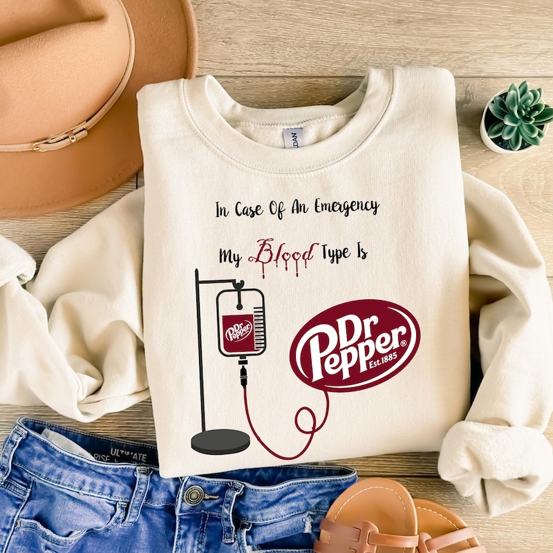 Dr Pepper Sweatshirt - Etsy