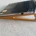 Solid Wooden Laptop Riser on Desk, Minimize the Overheating, Laptop ...