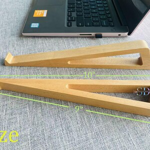 Solid Wooden Laptop Riser on Desk, Minimize the Overheating, Laptop ...