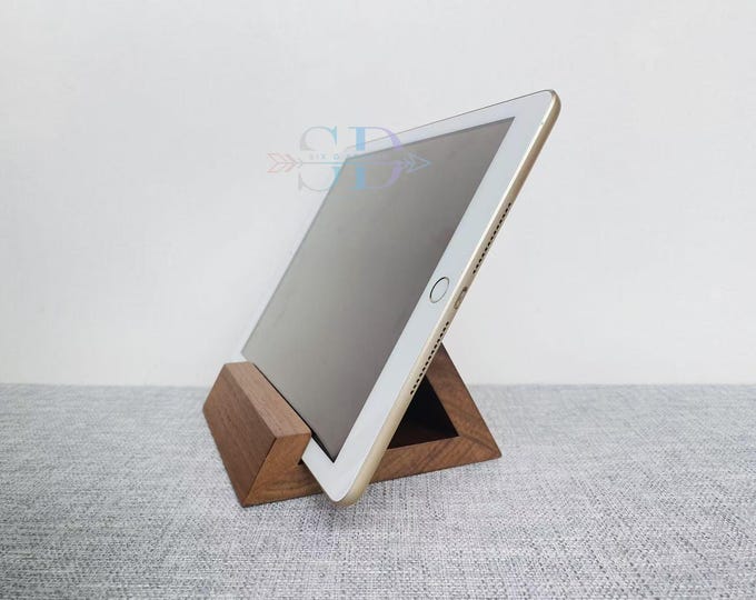 Walnut Vertical Laptop Stand, Vertical Laptop Stand, Walnut Laptop ...