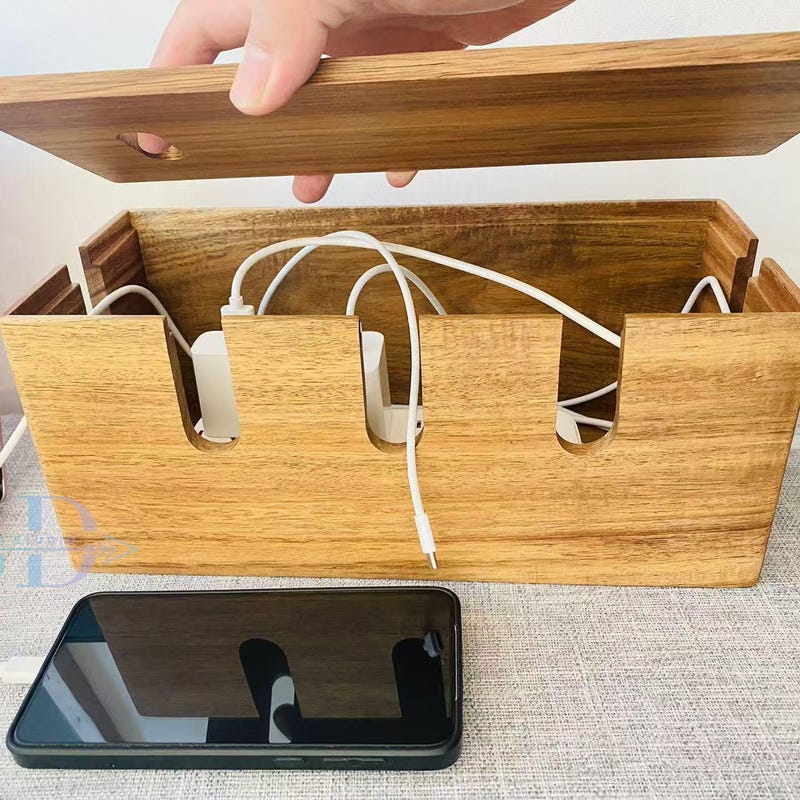 Cord Management Box Box - Etsy