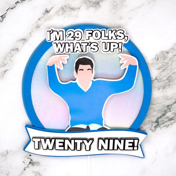 New Girl Schmidt 29 Cake - Etsy