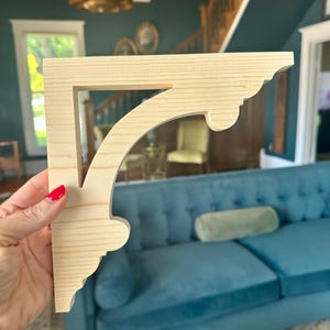 4 Art Deco Solid Wood Decorative Porch Corner Trim, Gingerbread ...