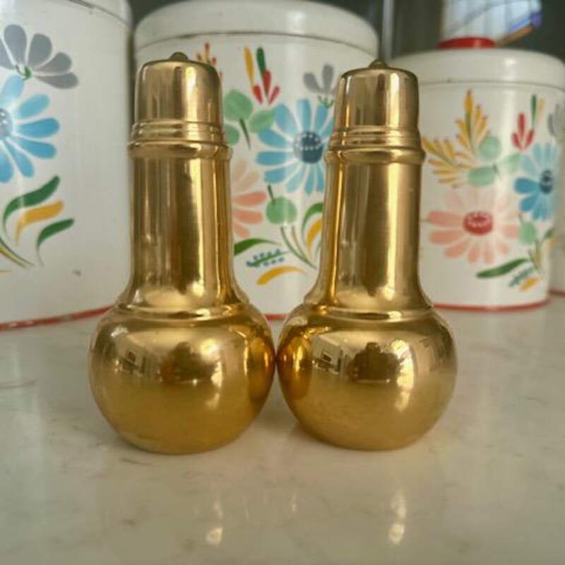 Gold Salt and Pepper - Etsy