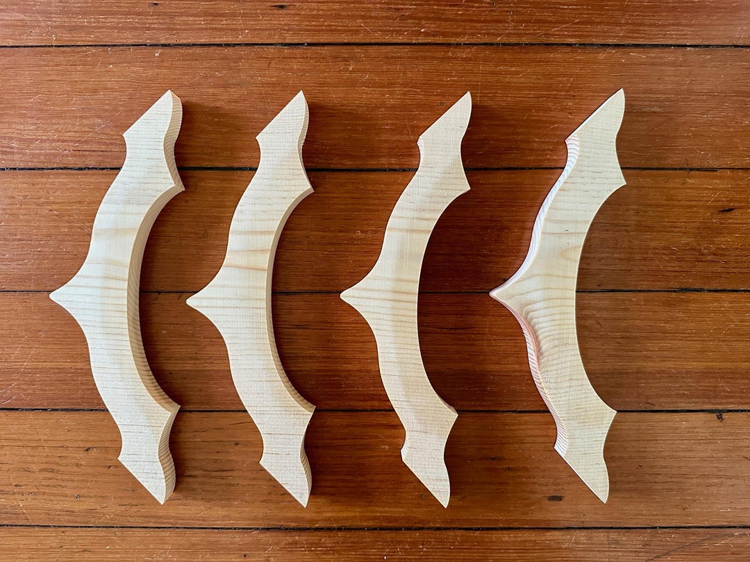 4 Solid Wood Decorative Spike Porch Corner Trim, Gingerbread Woodwork ...