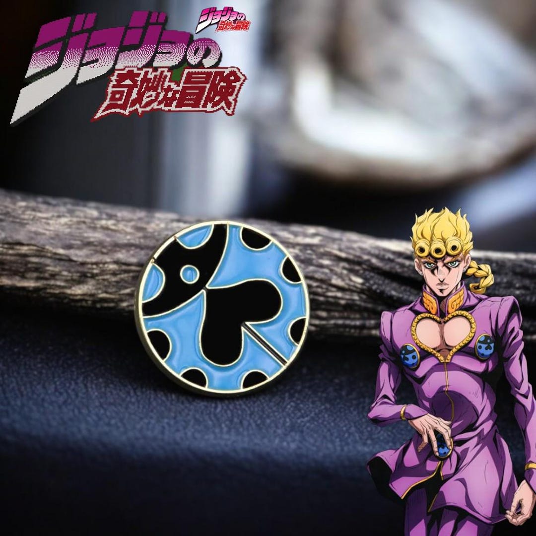 Adorable Blue Ladybug Enamel Pins Anime Jojo's Bizarre Adventure Giorno ...